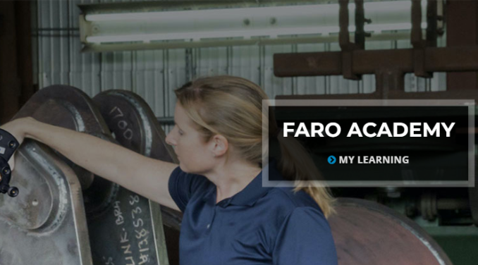 Training Offering Overview in FARO Academy
